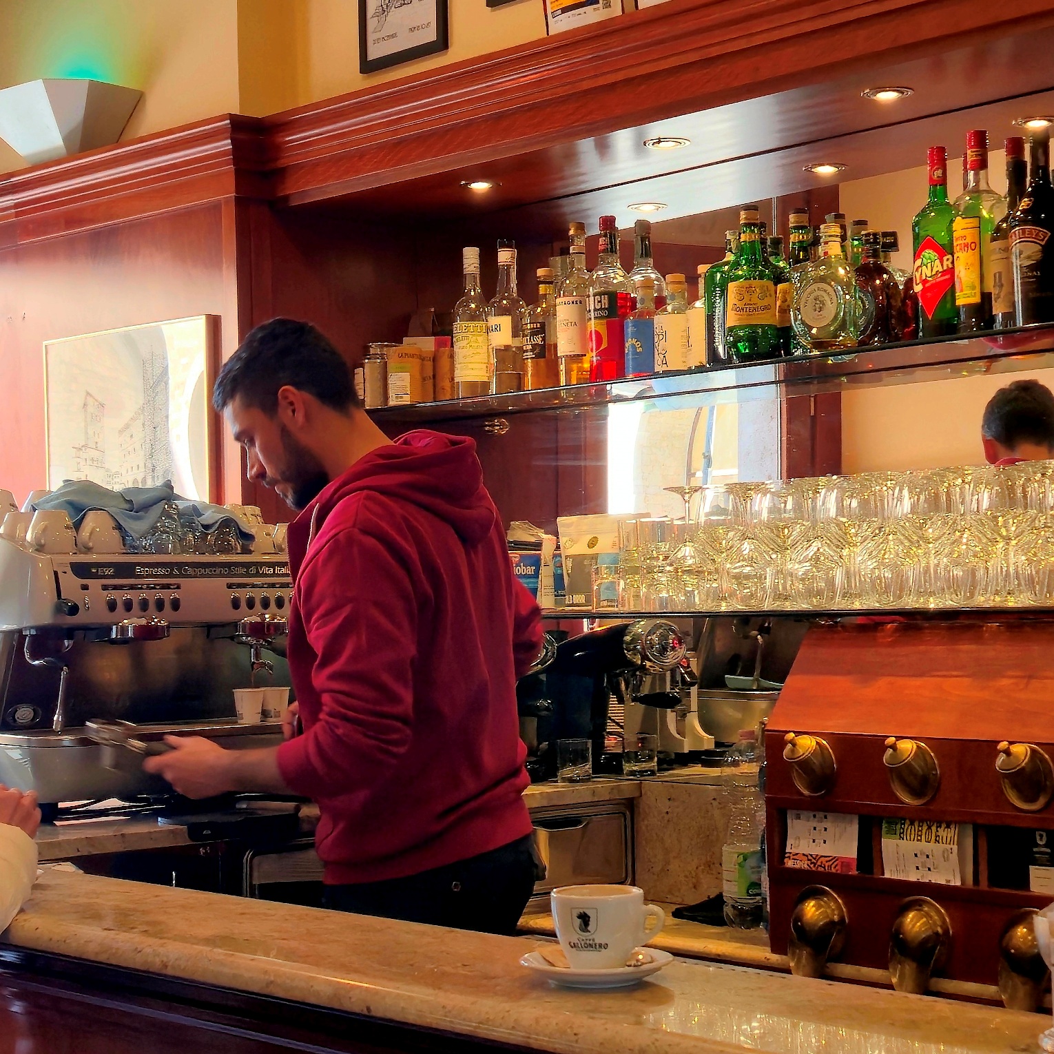 Coffee Cycling and Garibaldi Caffe - Volta Pro Tours